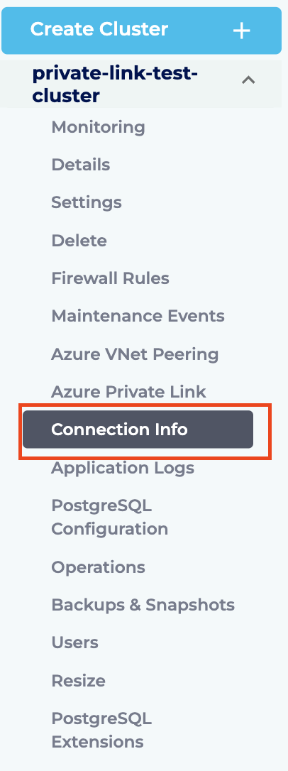 Connect to an Azure Private Link enabled PostgreSQL Cluster - Instaclustr Connect to an Azure Private Link enabled PostgreSQL Cluster - Instaclustr