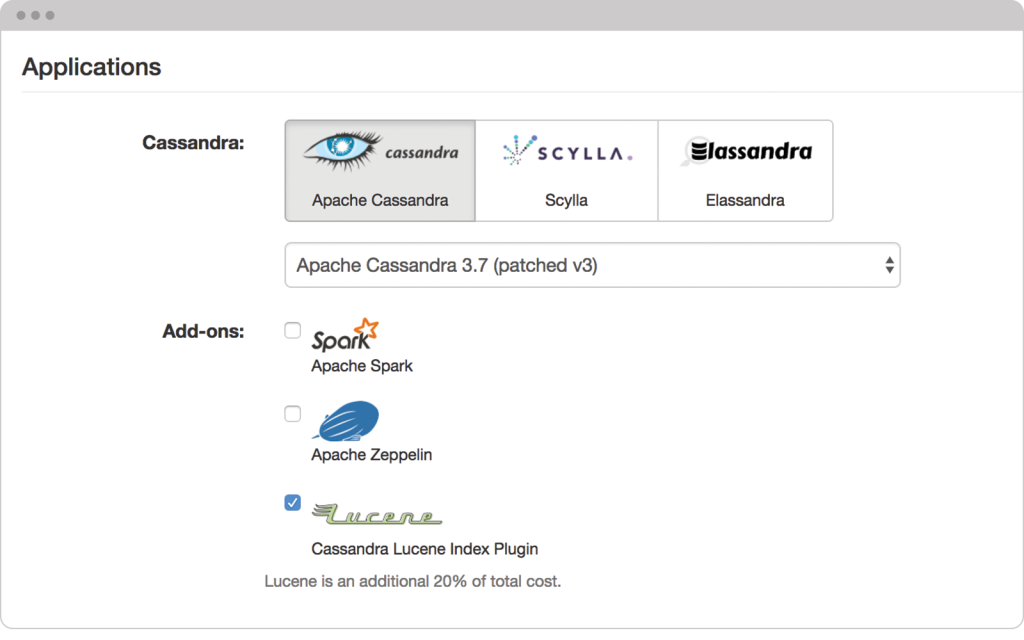 Managed Apache Lucene Instaclustr