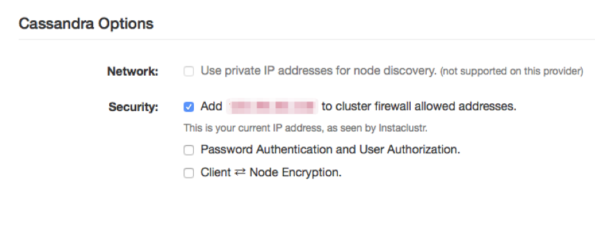 Using Instaclustr with Kong - Instaclustr
