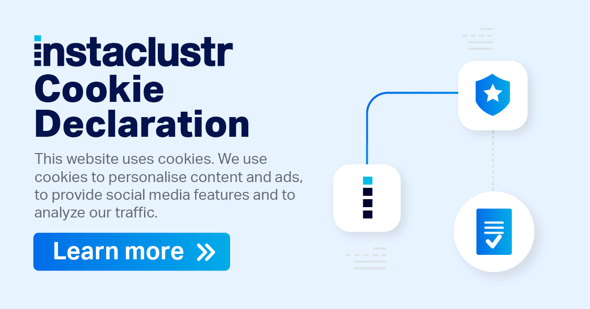 Cookie Declaration - Instaclustr