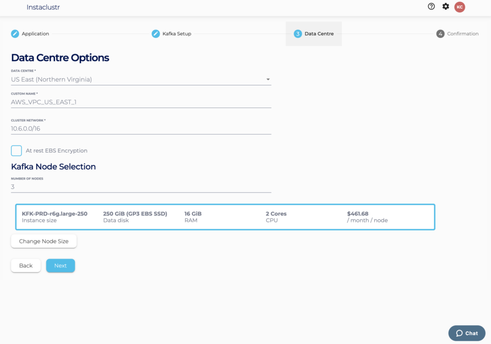 Creating a PrivateLink Apache Kafka Cluster - Instaclustr