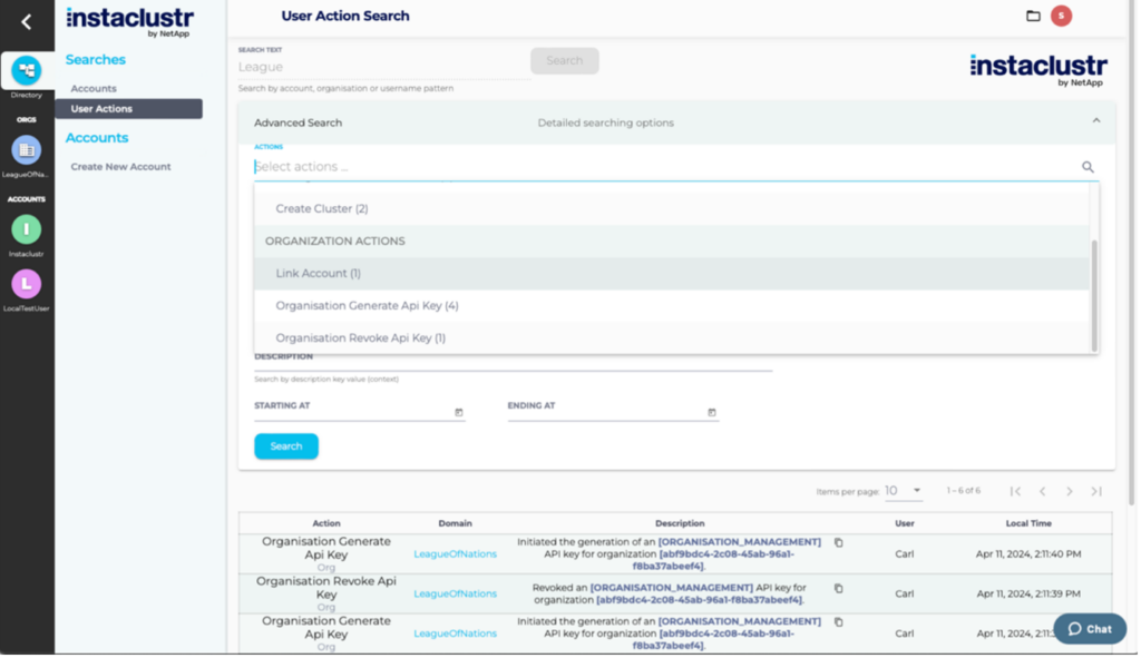 Who Did What To That And When Exploring The User Actions Feature Instaclustr