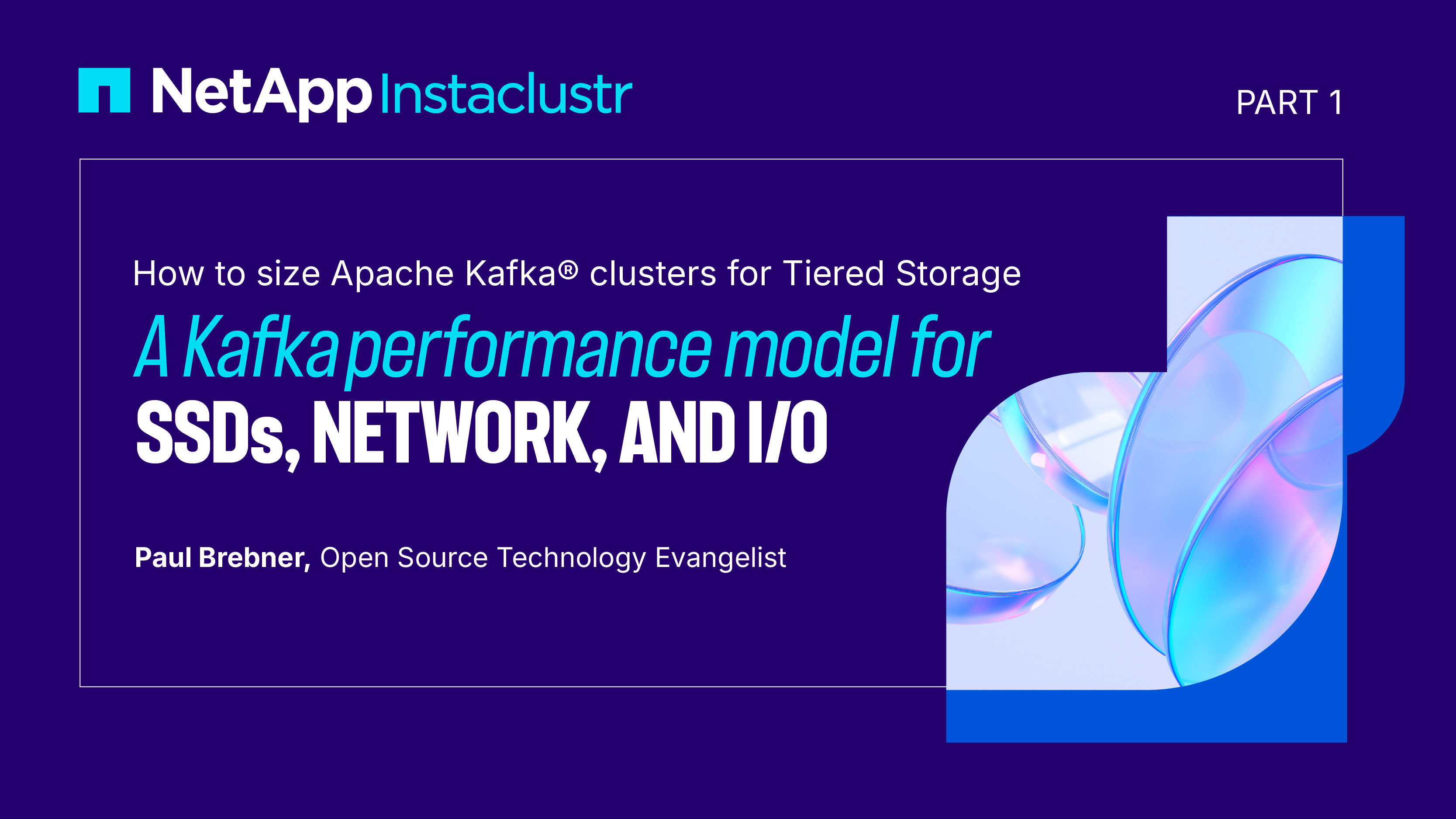 How To Size Apache Kafka® Clusters For Tiered Storage Part 1a Kafka Performance Model For Ssds