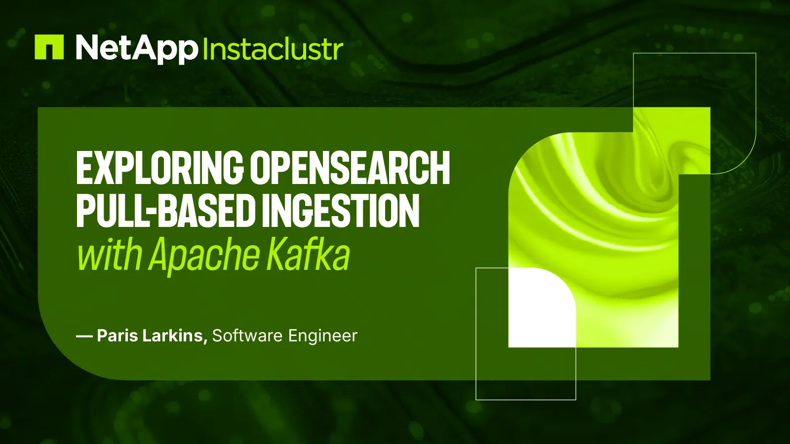 Exploring OpenSearch pull-based ingestion with Apache Kafka® - Instaclustr