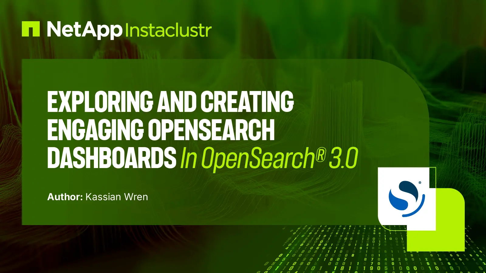 Exploring and creating engaging OpenSearch Dashboards in OpenSearch® 3. ...