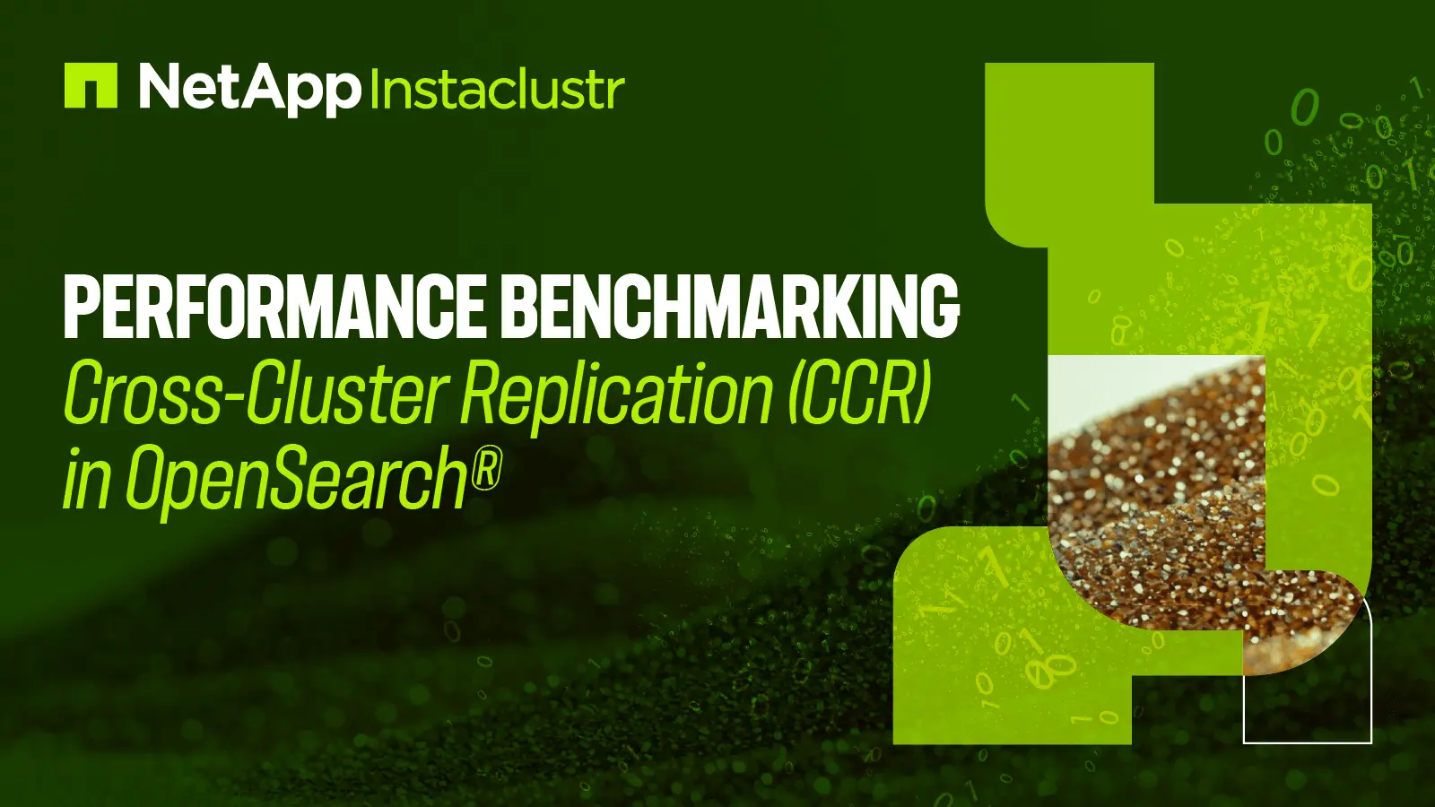 OpenSearch® performance benchmarking for CCR