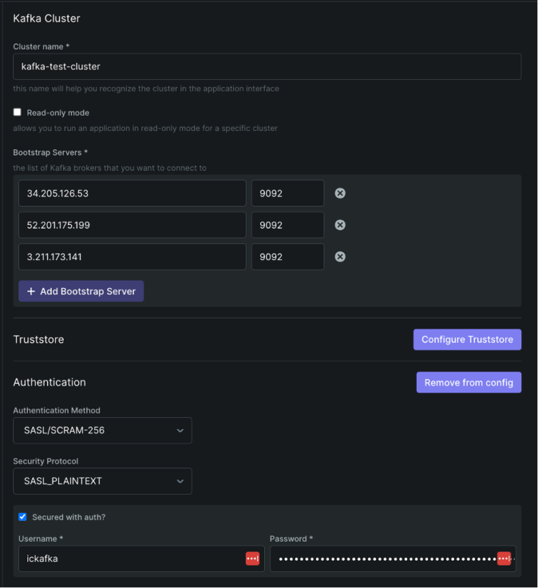 Using Ui For Apache Kafka With Instaclustr For Apache Kafka