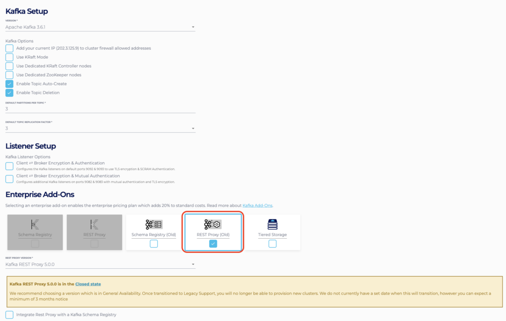 Kafka REST Proxy - Instaclustr | Pure Open Source Platform