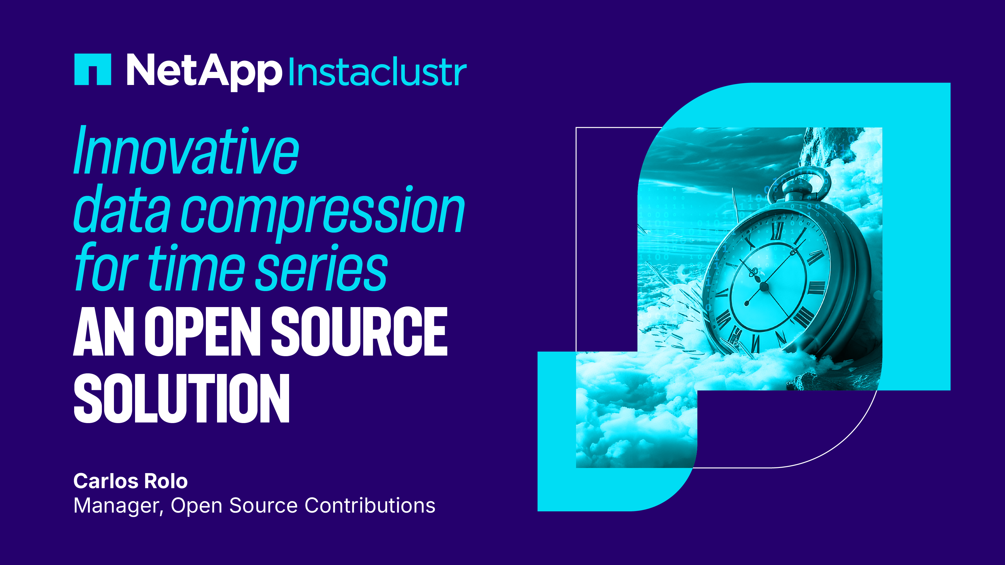 Innovative data compression for time series: An open source solution - Instaclustr