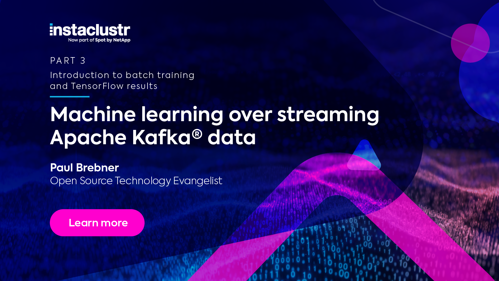 Machine Learning Over Streaming Kafka® Data—Part 3