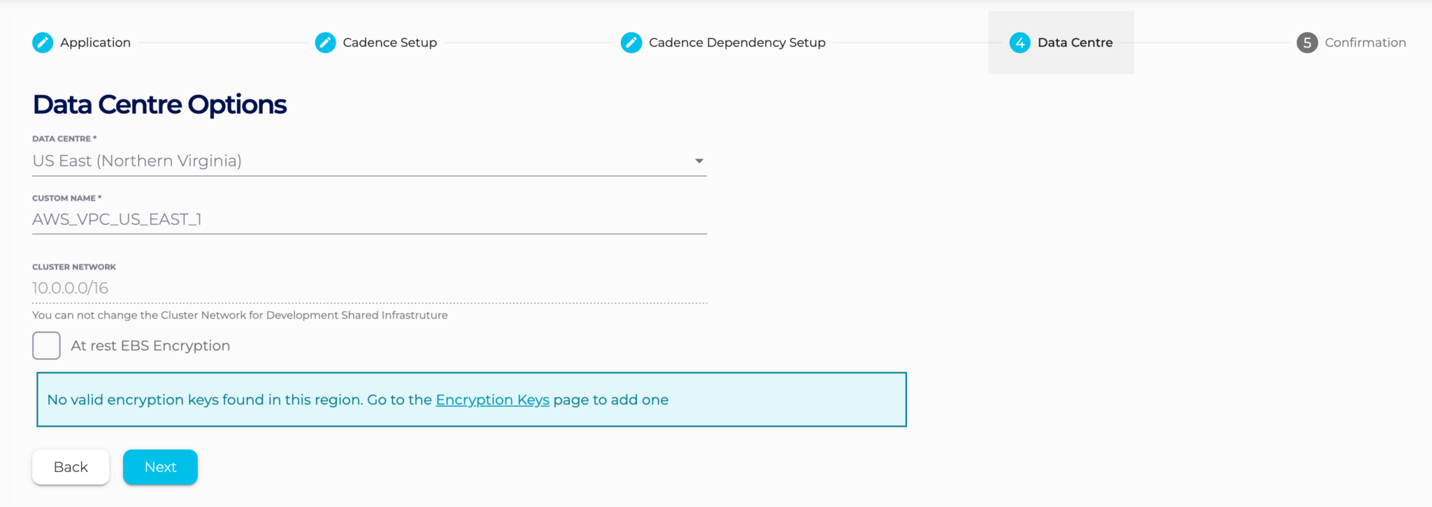 Creating a Cadence Cluster with HTTP API - Instaclustr