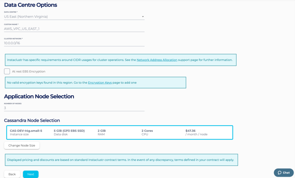 Creating a Cadence Cluster with HTTP API - Instaclustr