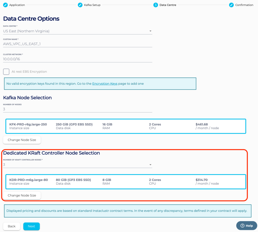 Creating an Apache Kafka cluster with dedicated KRaft Controller nodes - Instaclustr