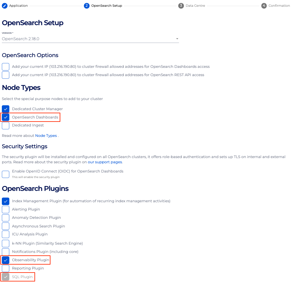Observability Plugin - Instaclustr